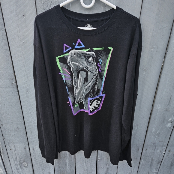 Universal | Shirts | Nwt Jurassic World Raptor Long Sleeve Shirt | Poshmark